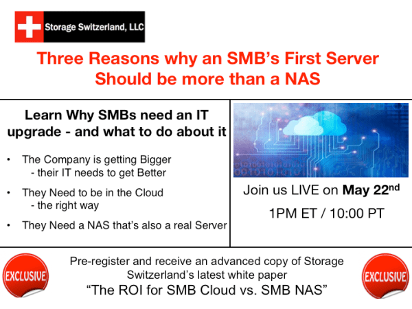 A New Take on SMB’s and the Data Center – Podcast | StorageSwiss.com ...