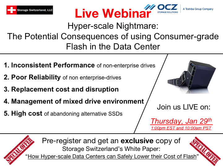 Hyper-scale Nightmare: Using Consumer SSD in the Data Center – Podcast ...