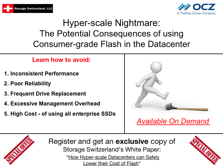 Enterprise- vs Consumer-grade Flash in the Datacenter: How to Choose ...