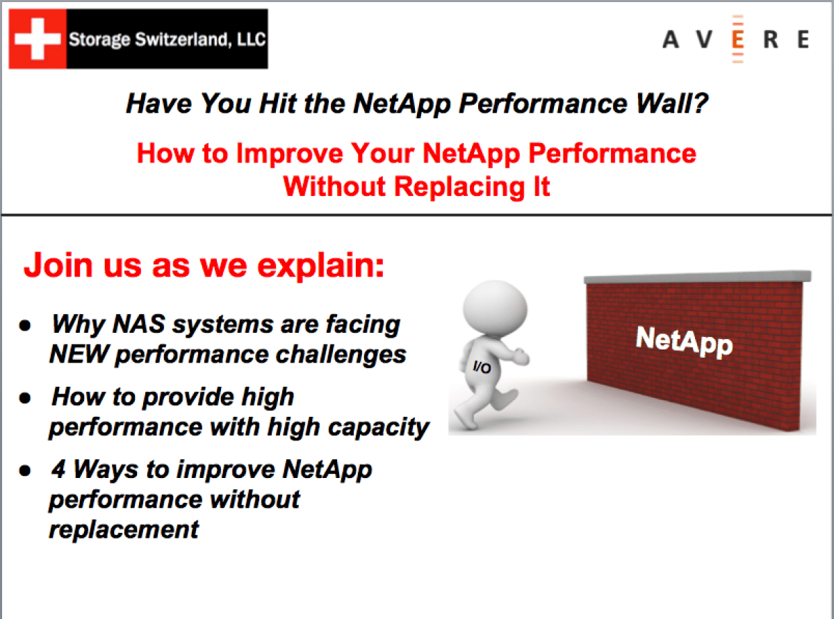 SlideShare: 4 Ways to Improve NetApp Storage Performance Without ...
