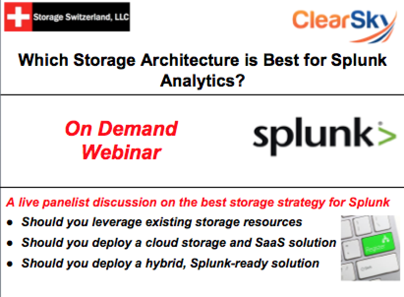 Webinar: Which Storage Architecture is Best for Splunk Analytics ...