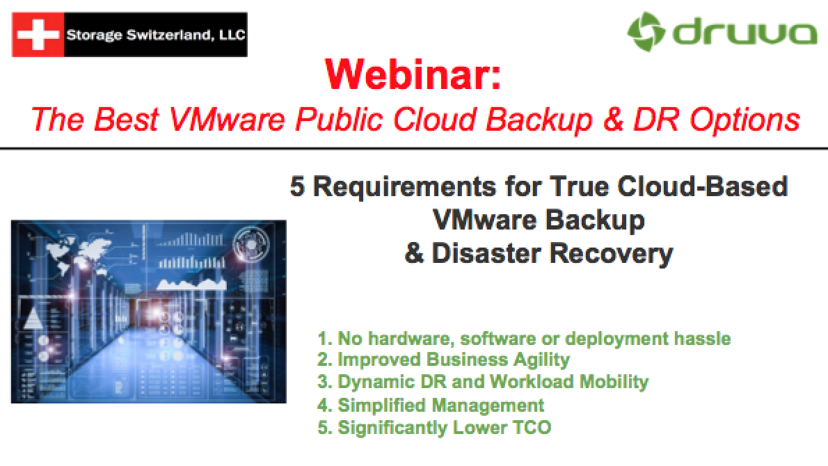 How to Protect a Global VMware Environment | StorageSwiss.com - The ...