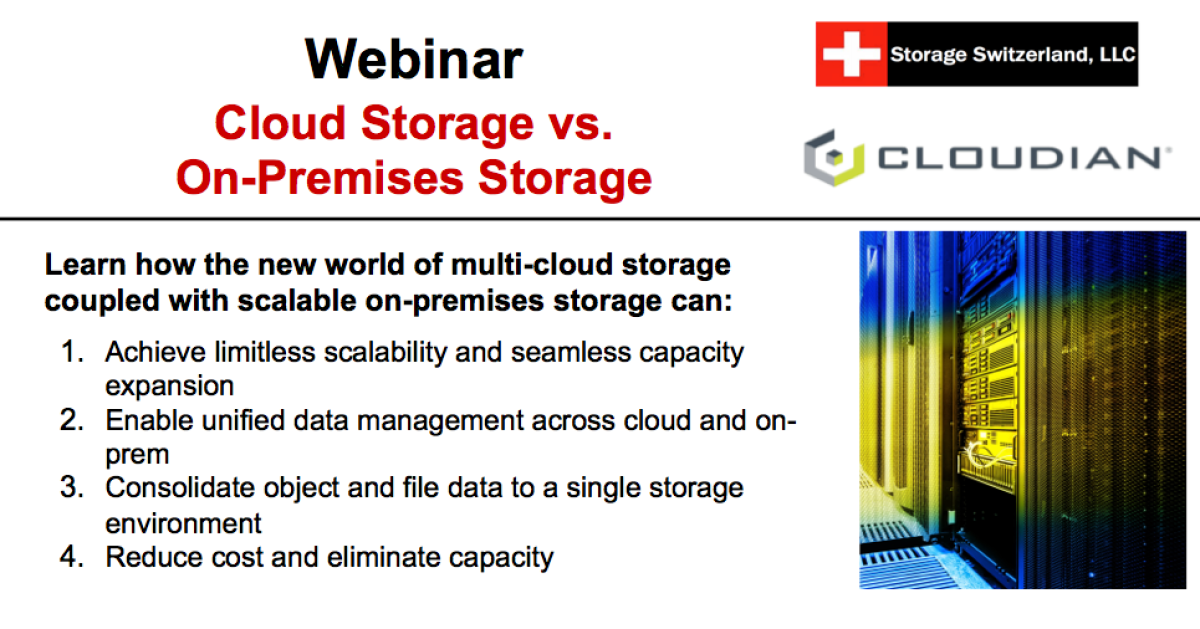 Overcoming the Hybrid Cloud Storage Problem | StorageSwiss.com - The ...