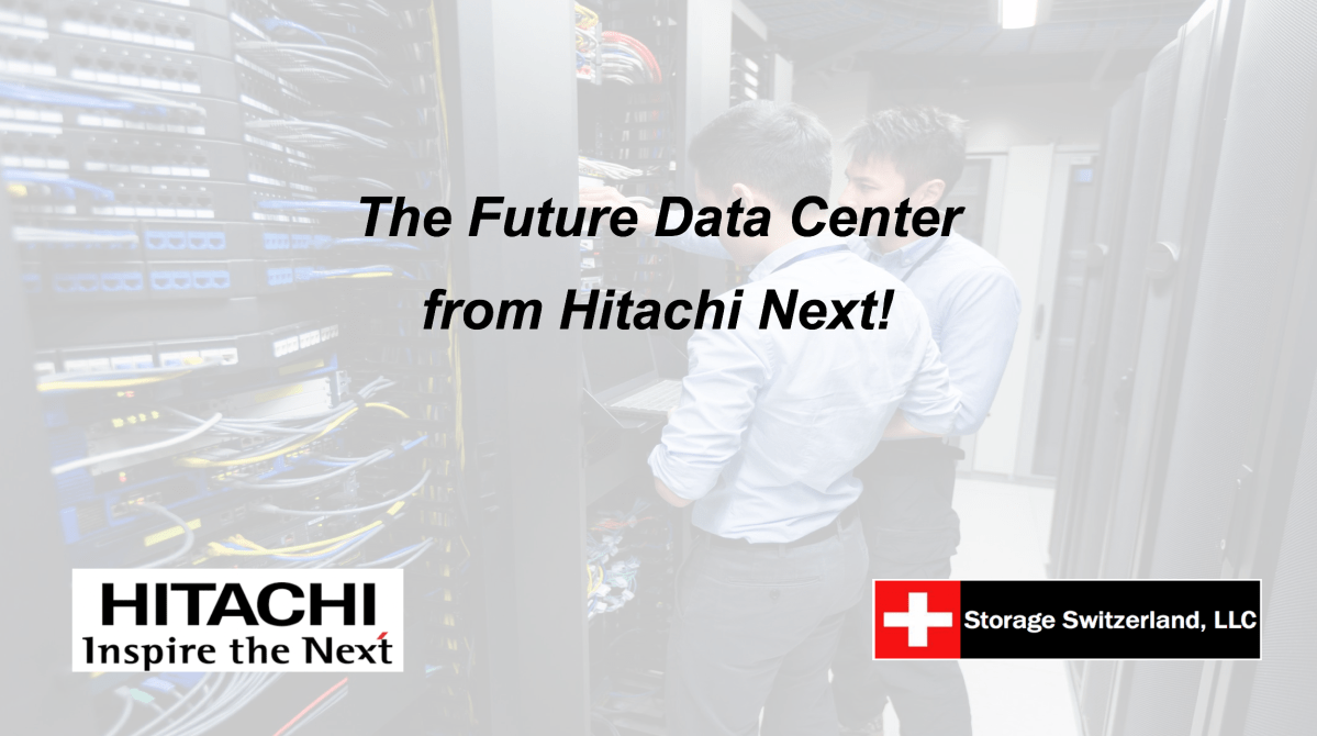 SlideShare: The Future Data Center – Live from Hitachi Next ...