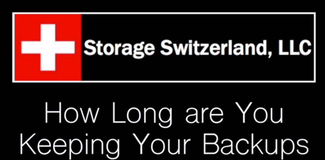 What’s Your Backup Retention Policy? | StorageSwiss.com - The Home of ...