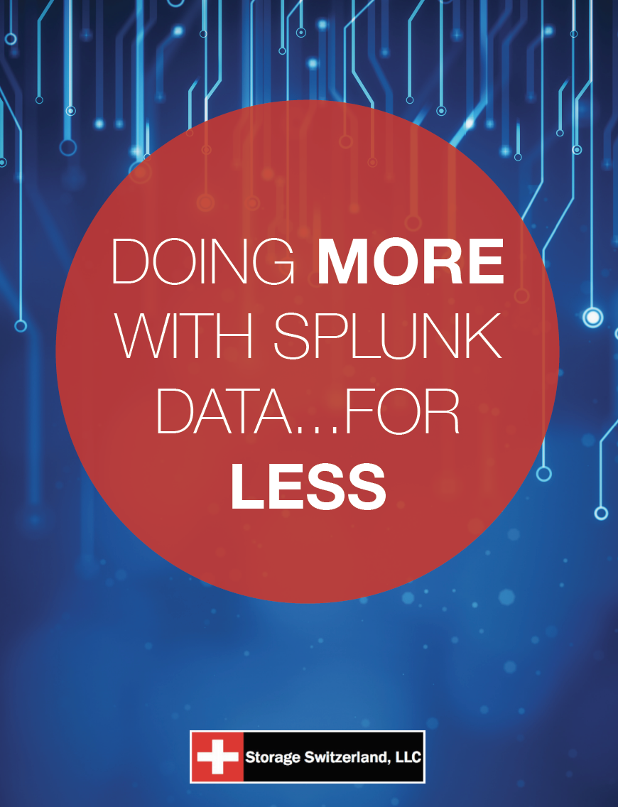 eBook: Doing More with Splunk Data…For Less | StorageSwiss.com - The ...