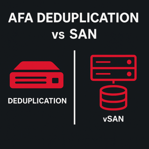 AFA vs vSAN: Choosing the Best for Data Deduplication